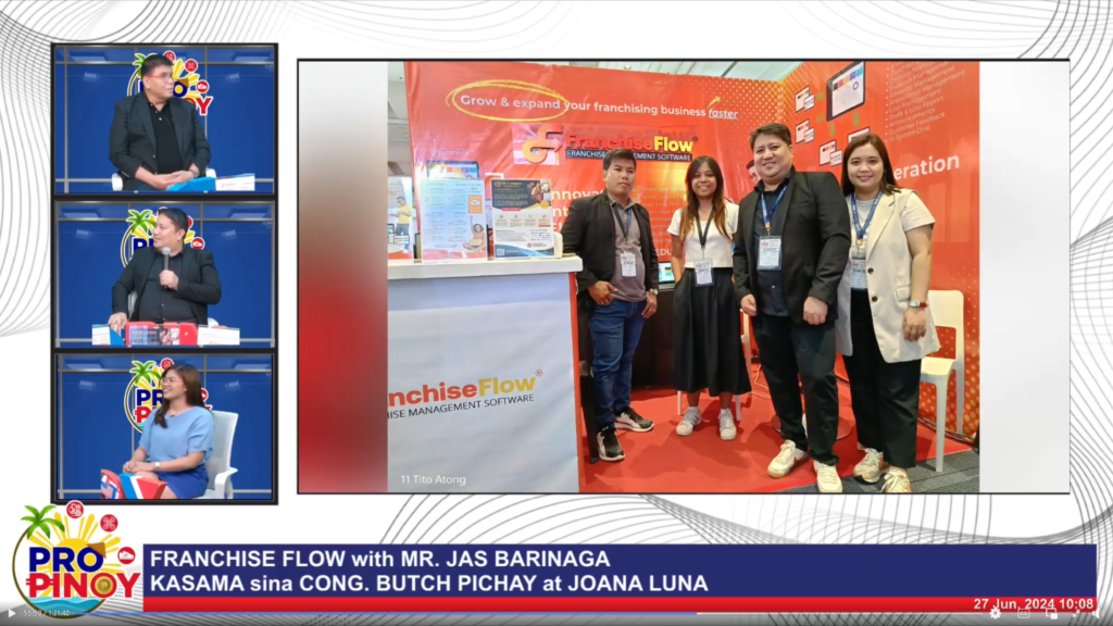 PRO Pinoy Showcases Franchise Flow by LYB IT Solutions